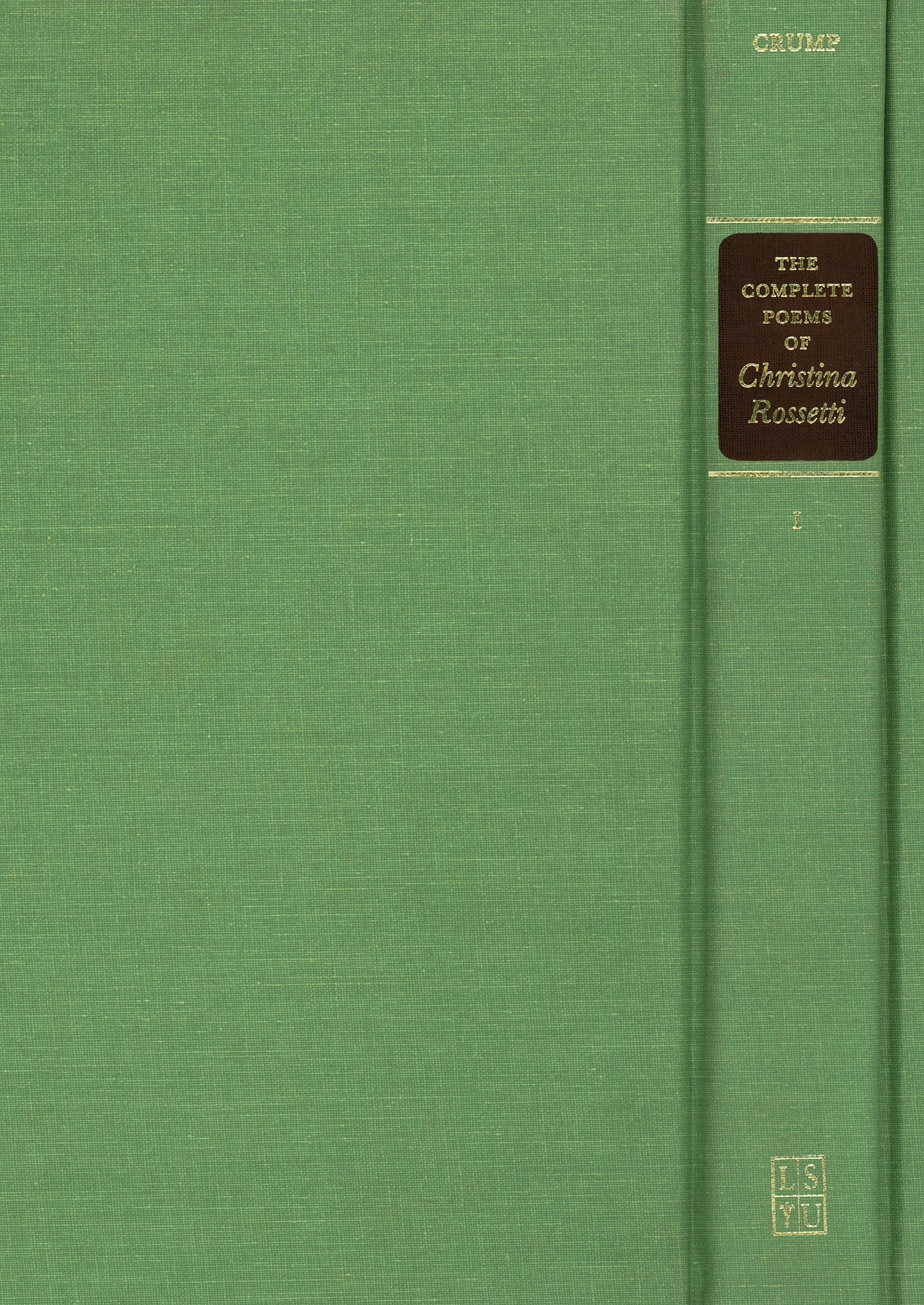 The Complete Poems of Christina Rossetti